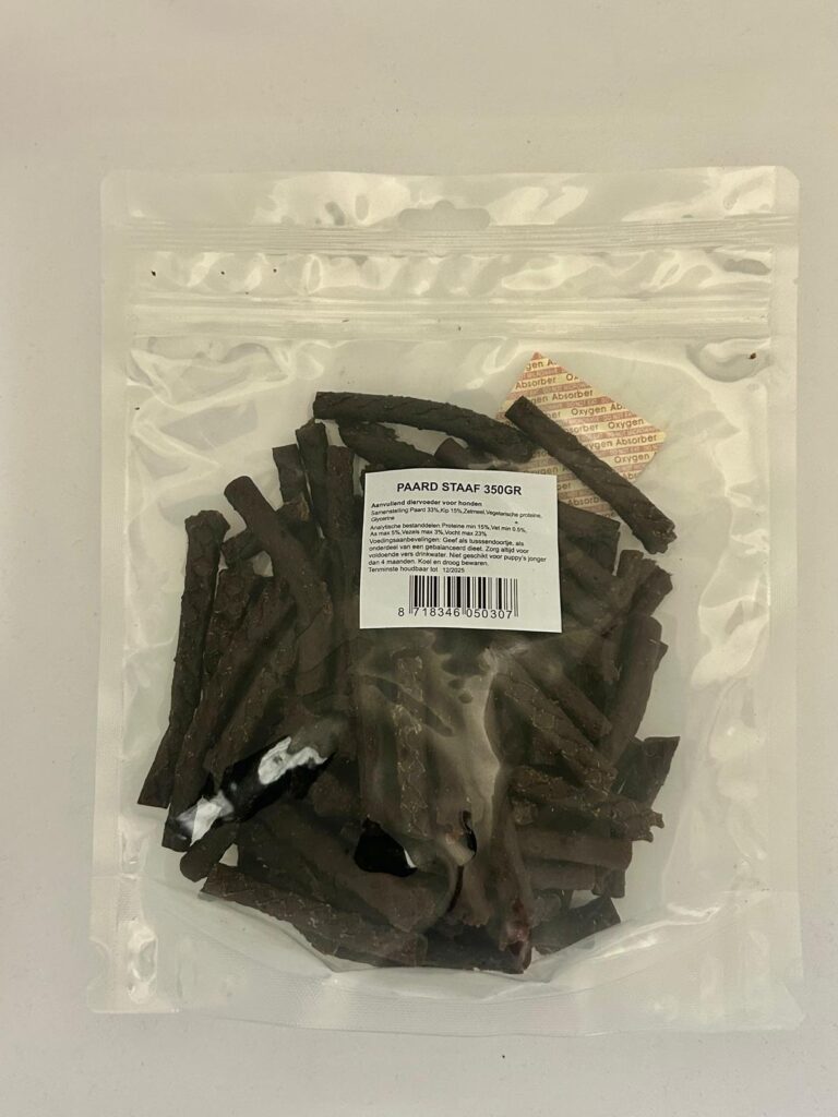 Paard Staafjes - 350 Gram - Huisdier Wellness