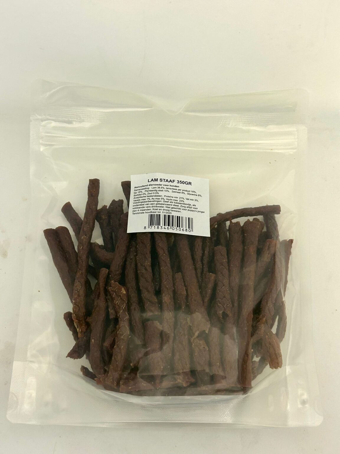 Lam staafjes - 350 Gram - Huisdier Wellness